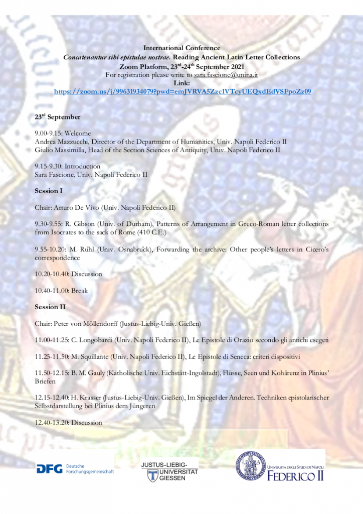 Concatenantur sibi epistulae nostrae. Reading Ancient Latin Letter ...