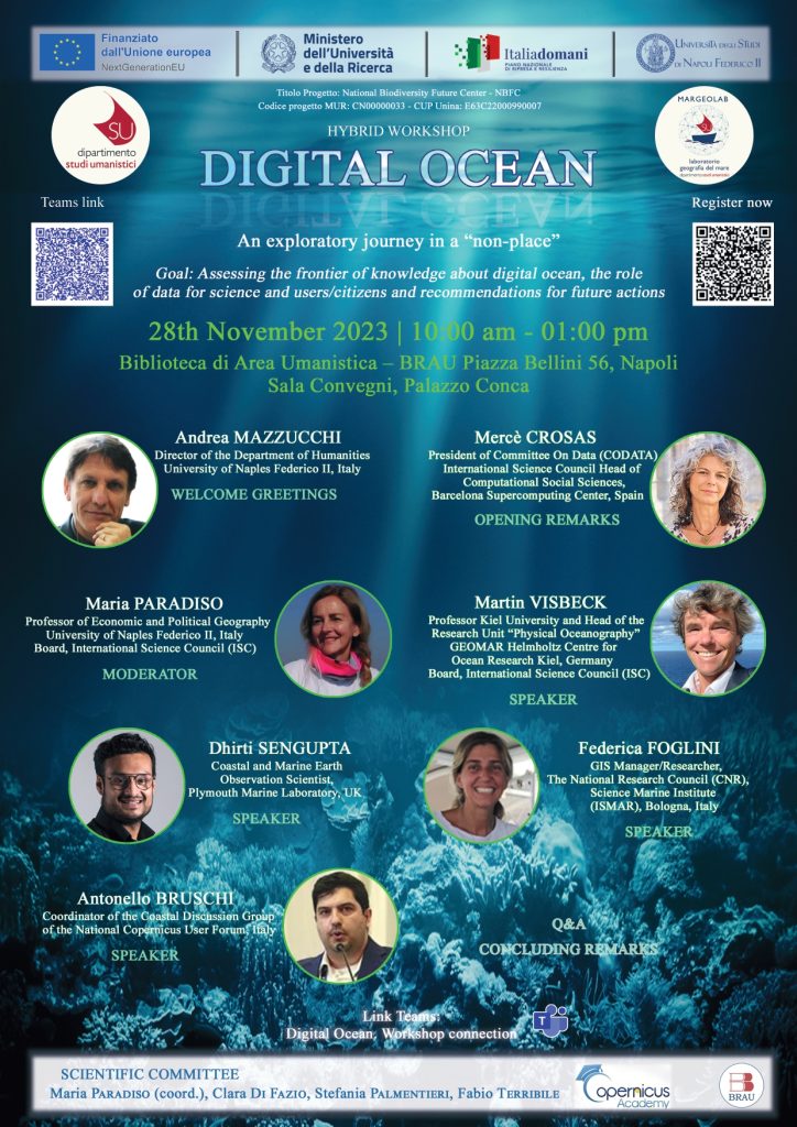 Workshop “Digital Ocean” – Studi Umanistici