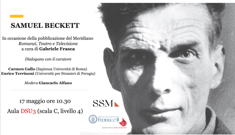 Samuel Beckett. Romanzi, teatro e televisione – Studi Umanistici